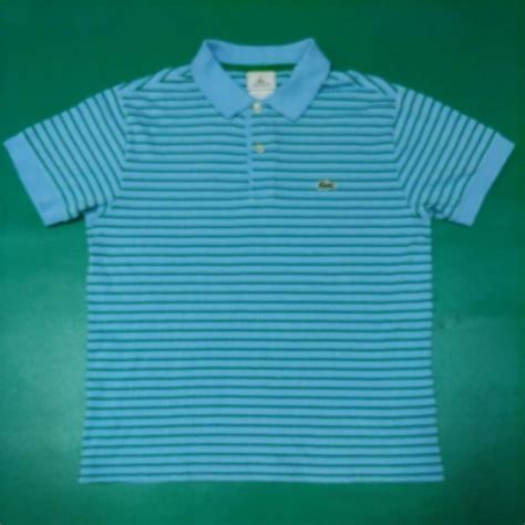 法國 Lacoste 鱷魚牌 秘魯製 女 高級立體繡 純棉 質感 優雅 短袖 Polo衫 約s號 蝦皮購物