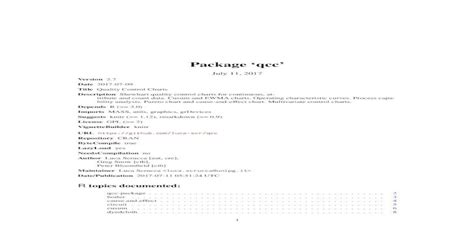 Package Qcc R Pdf Document