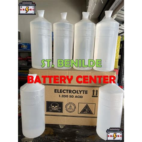 Battery Solution Electrolyte Sulfuric Acid Puro Shopee Philippines