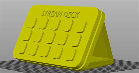 Simple Stream Deck By Appleking Download Free Stl Model Printables Com
