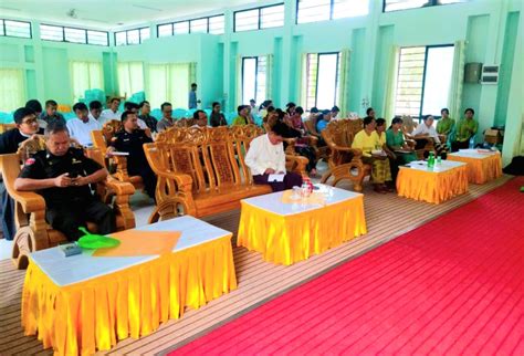 ပွင့်ဖြူမြို့နယ်၌ ၂၀၂၄ ၂၀၂၅ ဘဏ္ဍာရေးနှစ် စီမံကိန်းလုပ်ငန်းများ အောင်မြင