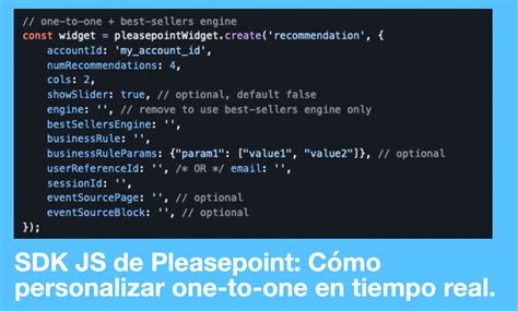 Pleasepoint Sdk Js Personaliza One To One Y En Tiempo Real La