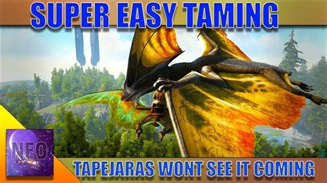 Easy Tapejara Taming Syntacs Evil Plan S4 E8 [ Ark Survival
