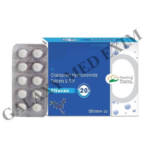 Citacan Citalopram 20mg Tablet At Rs 90stripe In Nagpur Id