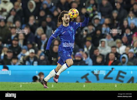Marc Cucurella Of Chelsea In Action During The Premier League Match