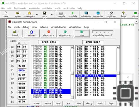 8086 data transfer instructions