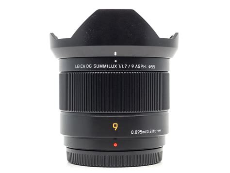Gebraucht Panasonic Leica DG Summilux 9mm F 1 7 ASPH MPB