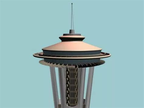 Seattle Tower Building Free 3d Model Lwo Open3dmodel