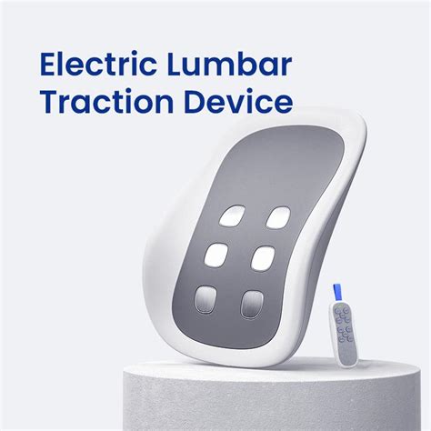 Lying Lumbar Massager With Electric Pulse Air Traction Heat Oemandodm