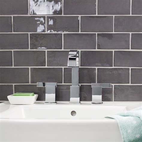 Lancaster Driftwood 3x6 Polished Ceramic Tile TileBar