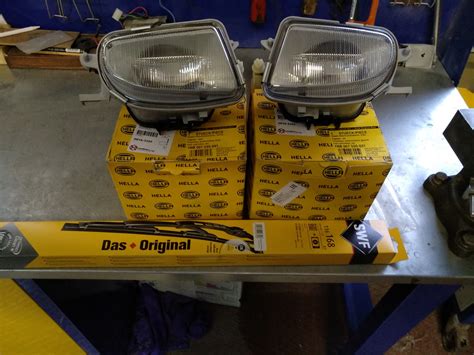 Новые противотуманки Hella для W210 E430 Restyle — Mercedes-Benz E ...