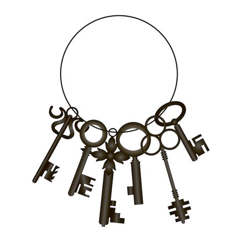 Premium Vector Bunch Of Different Lock Keys Symbol For Making Keys