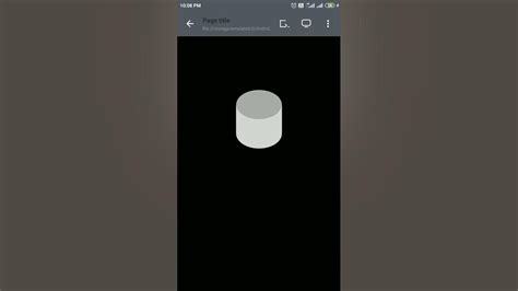 designed a cylinder using html css box shadow property with javascript