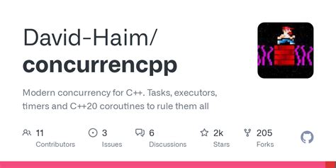 GitHub David Haim Concurrencpp Modern Concurrency For C Tasks Executors Timers And C 20