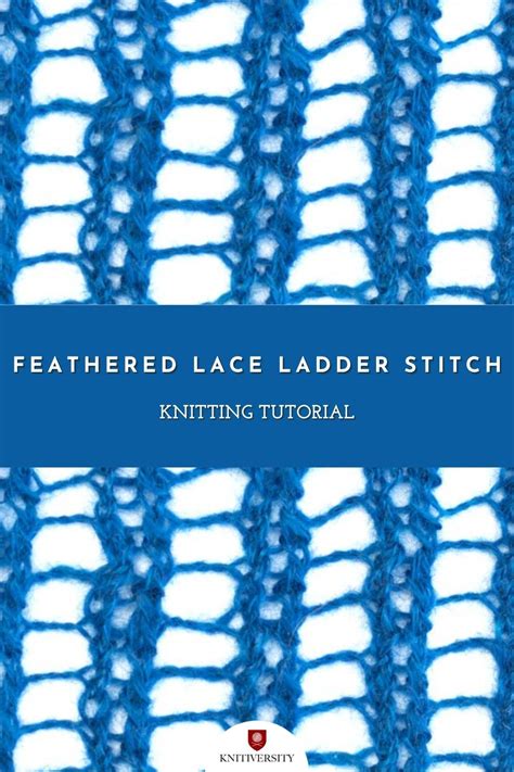 Ladder Lace Pattern At Carmen Wong Blog