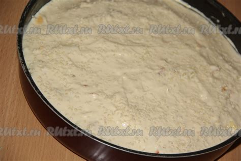 Заливной пирог на майонезе и сметане с капустой и яйцом в духовке: 11 ...