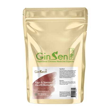 Buy Eggs And Sperm Health Remedy 60 Tablets Ginsen