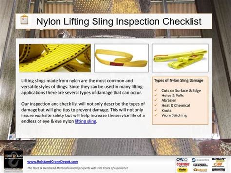 Lifting Sling Safety Ppt