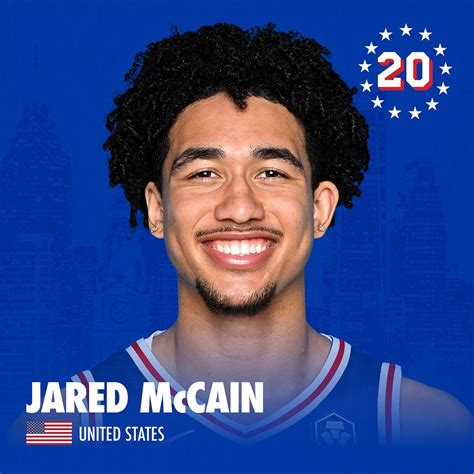 Jared Mccain Guard Philadelphia 76ers Roster
