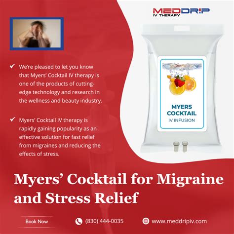 Myers Cocktail Iv Therapy For Migraine Relief In New Braunfels Tx