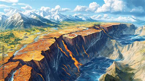 Plate Tectonics Geological Theory Explaining Earths Lithospheric