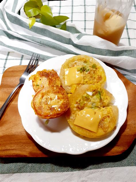 출출할때 간식으로 계란빵 계란치즈빵 토마토계란치즈구이