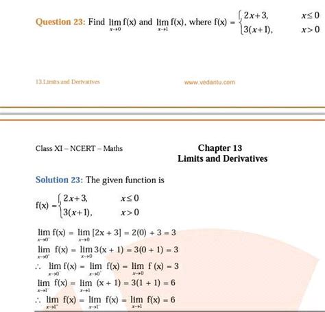 Flass Xi Nfert Math Solution 23 The Given Is F X Left