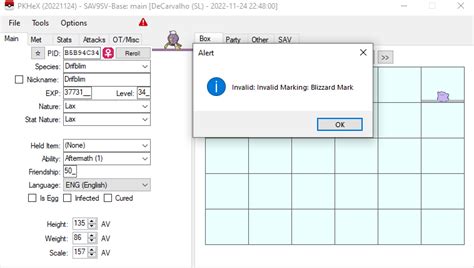 Pkhex New Update Legality Errors Contribution Page Page 14 Pkhex
