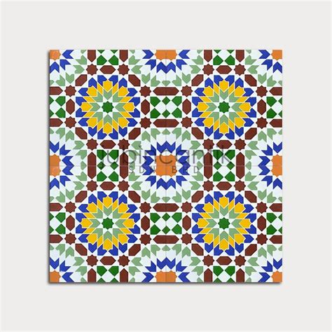 Alhambra Moroccan Tile Jubin Cantik