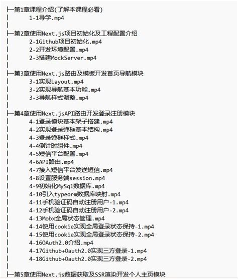 Next js React Node系统实战SSR服务器渲 视频教程 下载 Python知识分享网