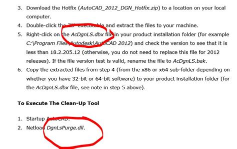 Solved Dgn Hotfix For Removing Unwanted Linetypes Not Working For