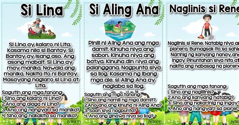 Kwentong Pambata Maikling Kwento Tagalog Halimbawa Ma