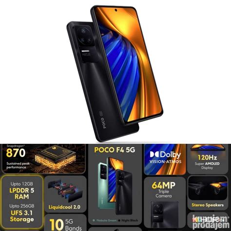 NOVO Poco F G Gb RAM Dual Kutija Neotpakovan Vakum KupujemProdajem