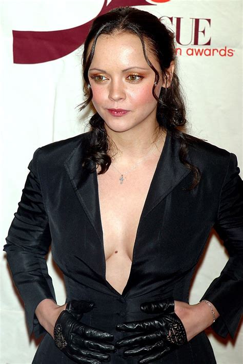 Montyburns56 Christina Ricci Wearing Leather Gloves ” Christina