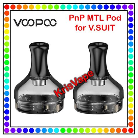 Jual Authentic VOOPOO V Suit Drag X Drag S PnP MTL Pod Cartridge