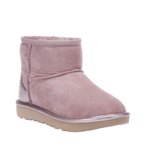 Ugg Classic Mini Shine 1130778t ΡΟΖ Topshoes Gr