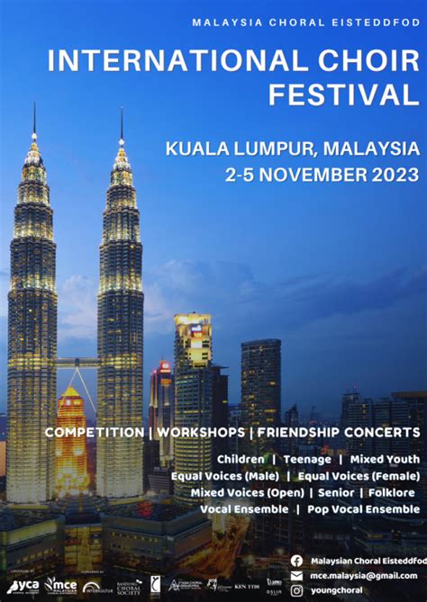 Malaysian Choral Eisteddfod International Choir Festival 2023 Cloudjoi