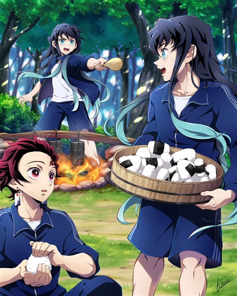 Kamado Tanjirou Tokitou Muichirou And Tokitou Yuichirou Kimetsu No