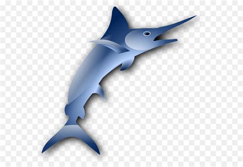Swordfish Atlantic Blue Marlin Miami Marlins Clip Art Silhouette Png