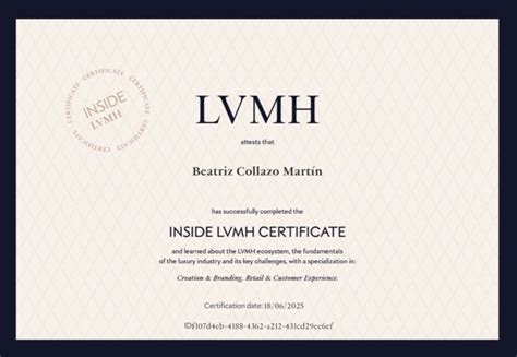 Lvmhcertificate Lujo Sostenibilidad Branding Retail Innovación Moda Luxuryindustry