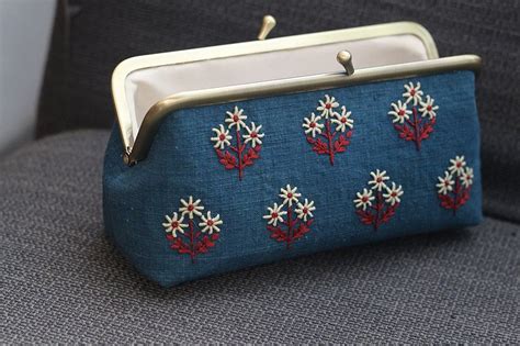 刺繡口金包 刺敘｜零錢包小錢包人氣榜 Pinkoi