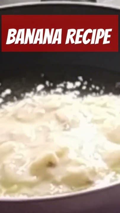 Banana Recipe Youtube