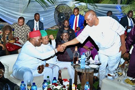 Ifeanyi Ubah Ekwunife Ngige Rochas Peter Obi Celebrates Chidolue