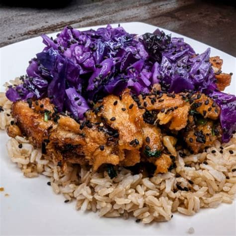Mongolian Soy Curls With Cabbage Dancing With Plants