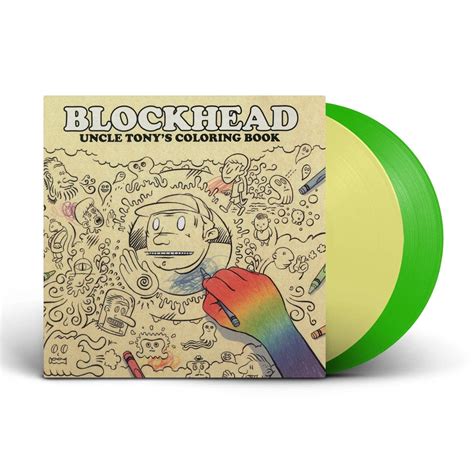 Blockhead Uncle Tonys Coloring Book Den Of Wax