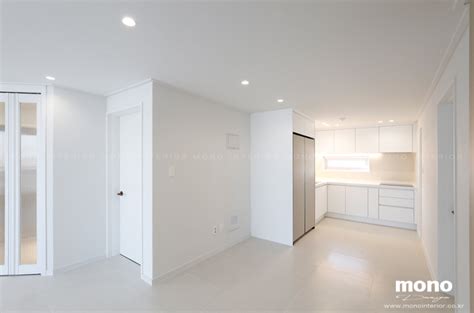Monointerior Mono 포트폴리오 공간별 영등포구 신길동 삼성래미안 32평 주방 싱크대 리모델링