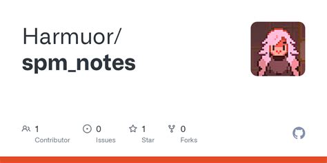 Github Harmuorspmnotes