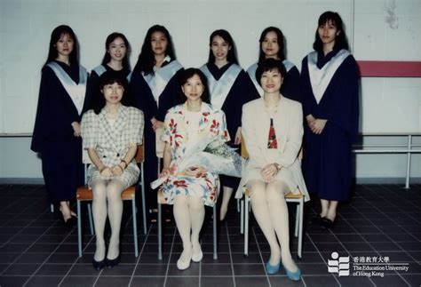 羅富國教育學院音樂班畢業生及導師合照1993年 香港教育數碼圖像資料庫