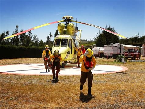 La Conaf Contará Con Dos Nuevos Helicópteros Para Combatir Los