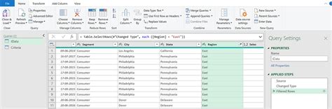 Filter Method In Power Query Using Parameter